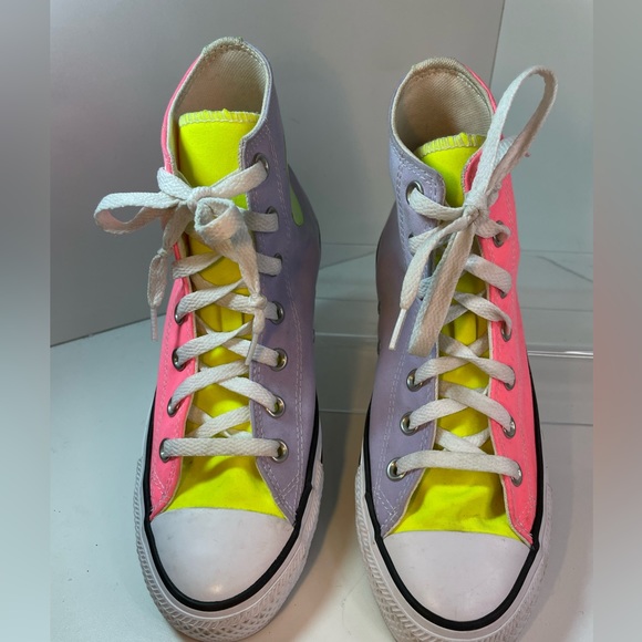 Converse | Shoes | Converse Chuck Taylor Allstars Hitops Neon Pastels ...